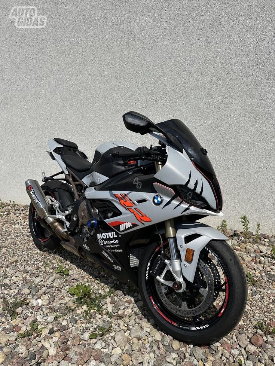 Grey BMW S 1000RR 2021 in Vilnius, with an engine capacity of 1.00 L and mileage of 13 thousand km for 16000 €, photo 15 on AUTOMOTO.COM.LV