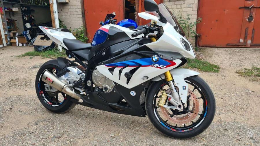 Белый БМВ S 1000RR 2012 в Каунас, объемом двигателя 1.00 л и пробегом 19 тыс. км за 8700 €, фото 11 на AUTOMOTO.COM.LV