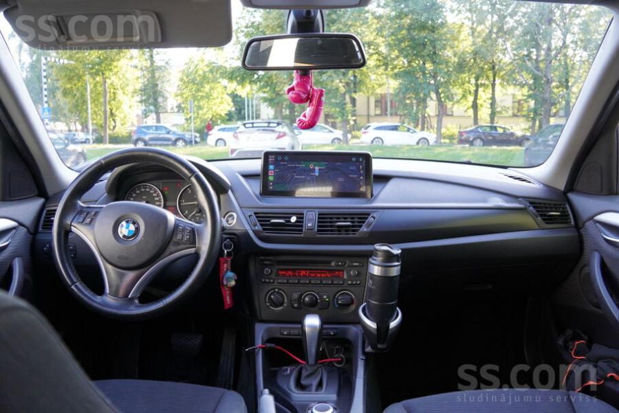Melns BMW X1 2010 Rīga, ar dzinēja tilpumu 2.00 L un nobraukumu 242 tūkst. km par 5500 €, foto 7 vietnē AUTOMOTO.COM.LV