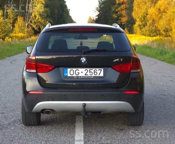 Melns BMW X1 2010 Rīga, ar dzinēja tilpumu 2.00 L un nobraukumu 243 tūkst. km par 4950 €, foto 6 vietnē AUTOMOTO.COM.LV