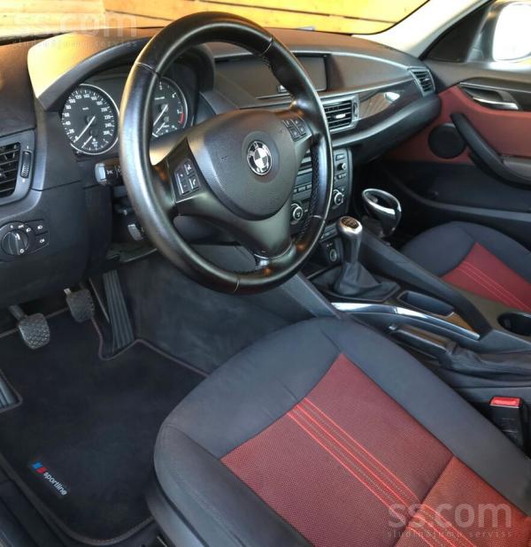Melns BMW X1 2010 Rīga, ar dzinēja tilpumu 2.00 L un nobraukumu 243 tūkst. km par 4950 €, foto 7 vietnē AUTOMOTO.COM.LV