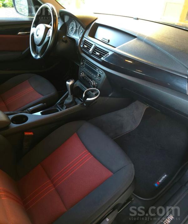 Melns BMW X1 2010 Rīga, ar dzinēja tilpumu 2.00 L un nobraukumu 243 tūkst. km par 4950 €, foto 8 vietnē AUTOMOTO.COM.LV