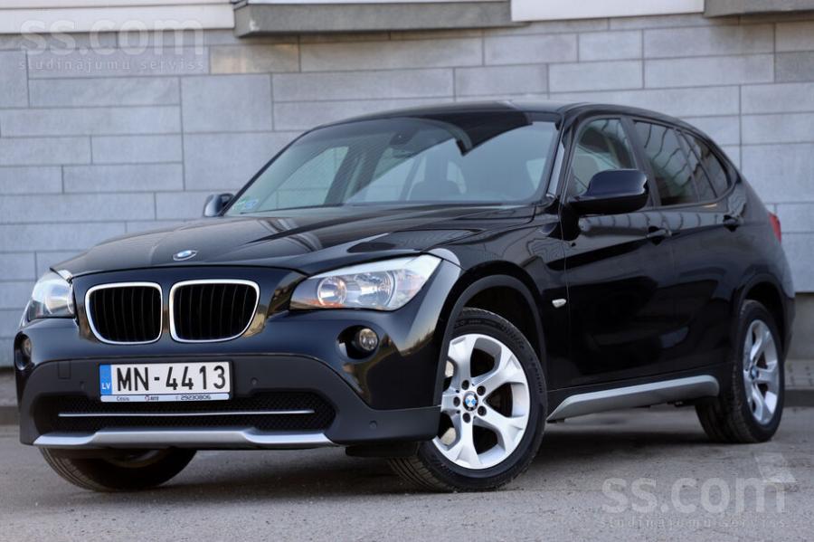 Melns BMW X1 2010 Tukums, ar dzinēja tilpumu 2.00 L un nobraukumu 365 tūkst. km par 5950 €, foto 2 vietnē AUTOMOTO.COM.LV