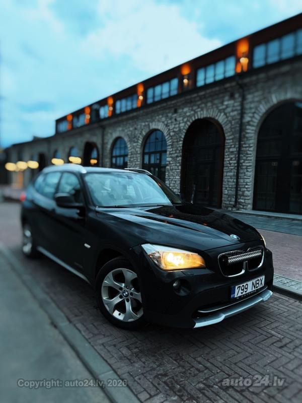 Black BMW X1 2010 in Tallinn, with an engine capacity of 2.00 L and mileage of 283 thousand km for 4500 €, photo 6 on AUTOMOTO.COM.LV