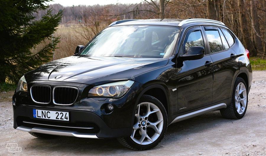 Black BMW X1 2010 in Petrikaiciai, with an engine capacity of 2.00 L and mileage of 278 thousand km for 6699 €, photo 6 on AUTOMOTO.COM.LV