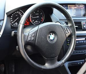 Black BMW X1 2010 in Petrikaiciai, with an engine capacity of 2.00 L and mileage of 278 thousand km for 6699 €, photo 20 on AUTOMOTO.COM.LV