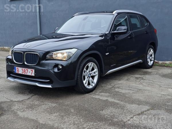 Black BMW X1 2010 in Ogre, with an engine capacity of 2.00 L and mileage of 269 thousand km for 5275 €, photo 1 on AUTOMOTO.COM.LV