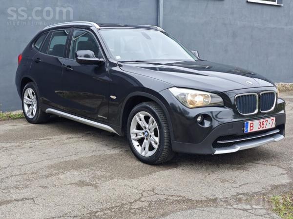 Black BMW X1 2010 in Ogre, with an engine capacity of 2.00 L and mileage of 269 thousand km for 5275 €, photo 2 on AUTOMOTO.COM.LV