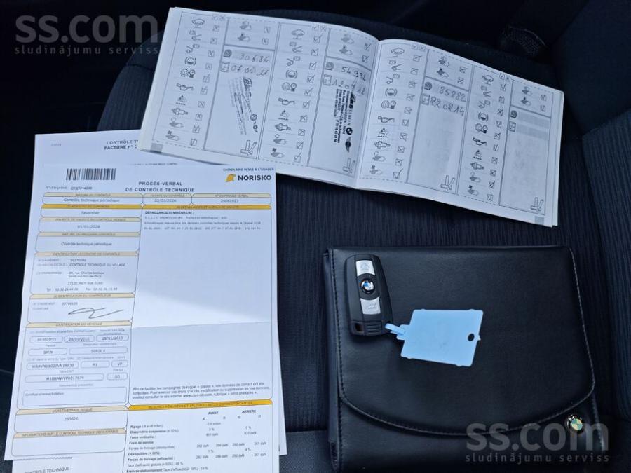 Черный БМВ Х1 2010 в Огре, объемом двигателя 2.00 л и пробегом 269 тыс. км за 5275 €, фото 20 на AUTOMOTO.COM.LV