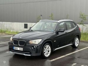 Black BMW X1 2010 in Vilnius, with an engine capacity of 2.00 L and mileage of 290 thousand km for 5500 €, photo  on AUTOMOTO.COM.LV