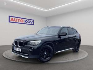 Melns BMW X1 2010 Viļņa, ar dzinēja tilpumu 2.00 L un nobraukumu 300 tūkst. km par 6999 €, foto  vietnē AUTOMOTO.COM.LV