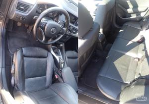 Black BMW X1 2010 in Vilnius, with an engine capacity of 2.00 L and mileage of 230 thousand km for 5300 €, photo 11 on AUTOMOTO.COM.LV