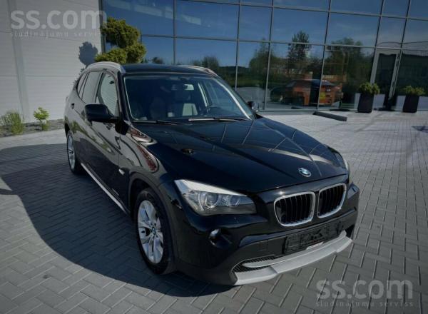 Black BMW X1 2011 in Telschi, with an engine capacity of 2.00 L and mileage of 231 thousand km for 6299 €, photo 1 on AUTOMOTO.COM.LV
