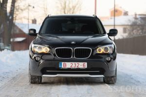 Black BMW X1 2011 in Jelgava, with an engine capacity of 2.00 L and mileage of 223 thousand km for 7990 €, photo  on AUTOMOTO.COM.LV