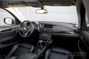 Черный БМВ Х1 2011 в Тукумс, объемом двигателя 2.00 л и пробегом 268 тыс. км за 8990 €, фото 8 на AUTOMOTO.COM.LV