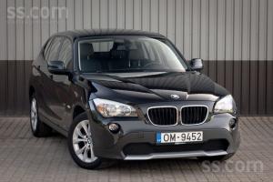 Black BMW X1 2011 in Talsi, with an engine capacity of 2.00 L and mileage of 279 thousand km for 7990 €, photo  on AUTOMOTO.COM.LV