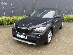 Black BMW X1 2011 in Vilnius, with an engine capacity of 2.00 L and mileage of 259 thousand km for 5999 €, photo 3 on AUTOMOTO.COM.LV