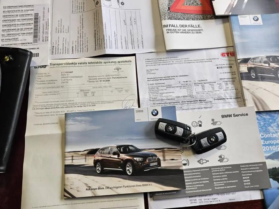 Melns BMW X1 2011 Jēkabpils, ar dzinēja tilpumu 2.00 L un nobraukumu 236 tūkst. km par 6990 €, foto 34 vietnē AUTOMOTO.COM.LV