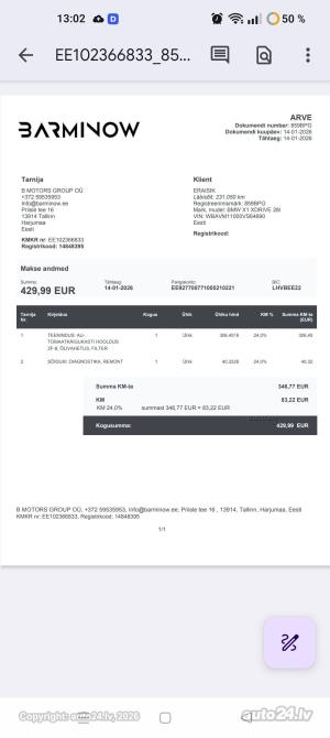 Черный БМВ Х1 2011 в Таллин, объемом двигателя 2.00 л и пробегом 235 тыс. км за 7800 €, фото 23 на AUTOMOTO.COM.LV