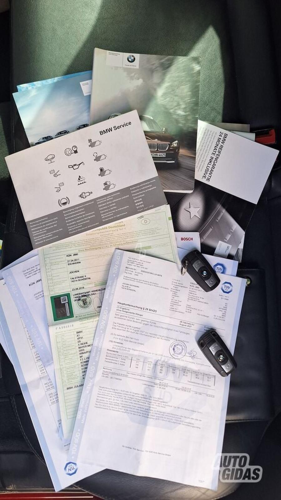 Melns BMW X1 2011 Marijampole, ar dzinēja tilpumu 2.00 L un nobraukumu 250 tūkst. km par 6600 €, foto 31 vietnē AUTOMOTO.COM.LV