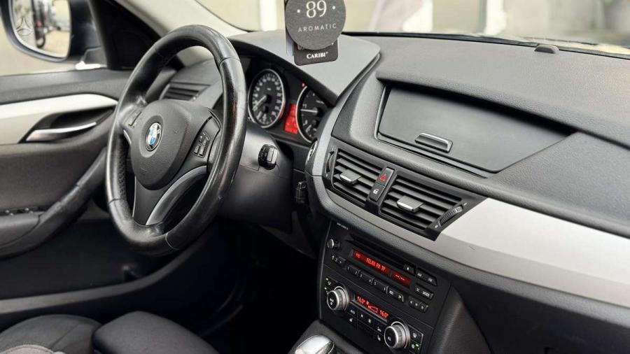 Black BMW X1 2011 in Radviliskis, with an engine capacity of 2.00 L and mileage of 388 thousand km for 4650 €, photo 16 on AUTOMOTO.COM.LV