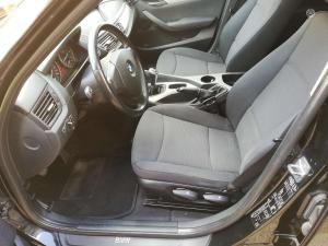 Black BMW X1 2011 in Rokiskis, with an engine capacity of 2.00 L and mileage of 182 thousand km for 4999 €, photo 15 on AUTOMOTO.COM.LV
