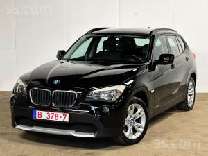Black BMW X1 2011 in Jurmala, with an engine capacity of 2.00 L and mileage of 286 thousand km for 5650 €, photo  on AUTOMOTO.COM.LV