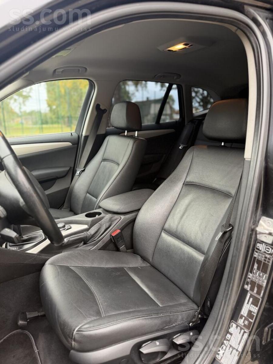 Melns BMW X1 2011 Bauska, ar dzinēja tilpumu 2.00 L un nobraukumu 290 tūkst. km par 7390 €, foto 6 vietnē AUTOMOTO.COM.LV