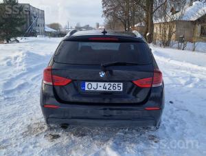 Black BMW X1 2012 in Jelgava, with an engine capacity of 2.00 L and mileage of 284 thousand km for 8800 €, photo 6 on AUTOMOTO.COM.LV