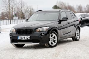 Black BMW X1 2012 in Jelgava, with an engine capacity of 2.00 L and mileage of 0 thousand km for 7850 €, photo  on AUTOMOTO.COM.LV