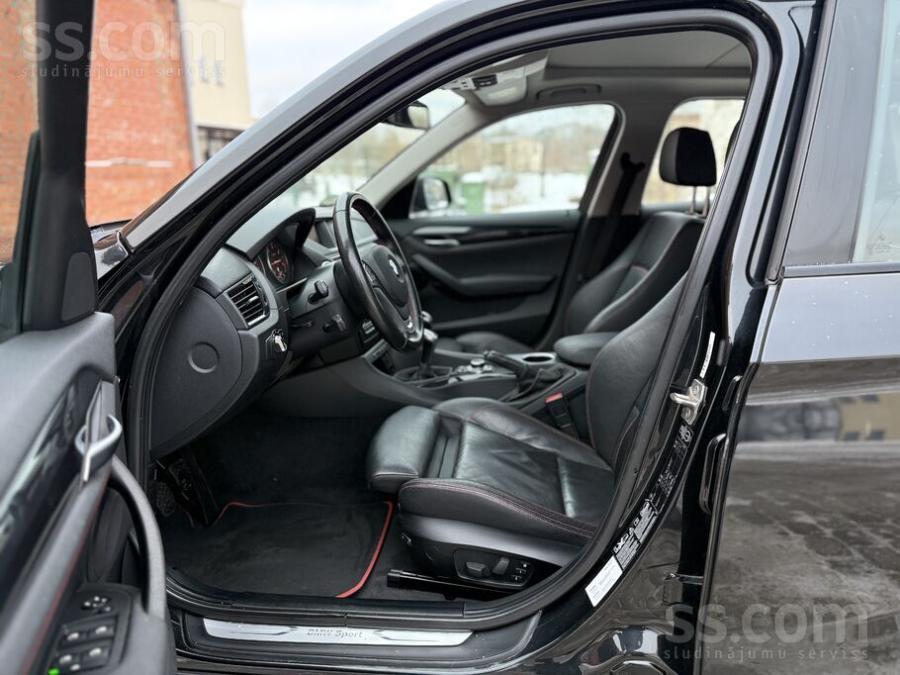 Melns BMW X1 2012 Cēsis, ar dzinēja tilpumu 2.00 L un nobraukumu 212 tūkst. km par 8450 €, foto 9 vietnē AUTOMOTO.COM.LV