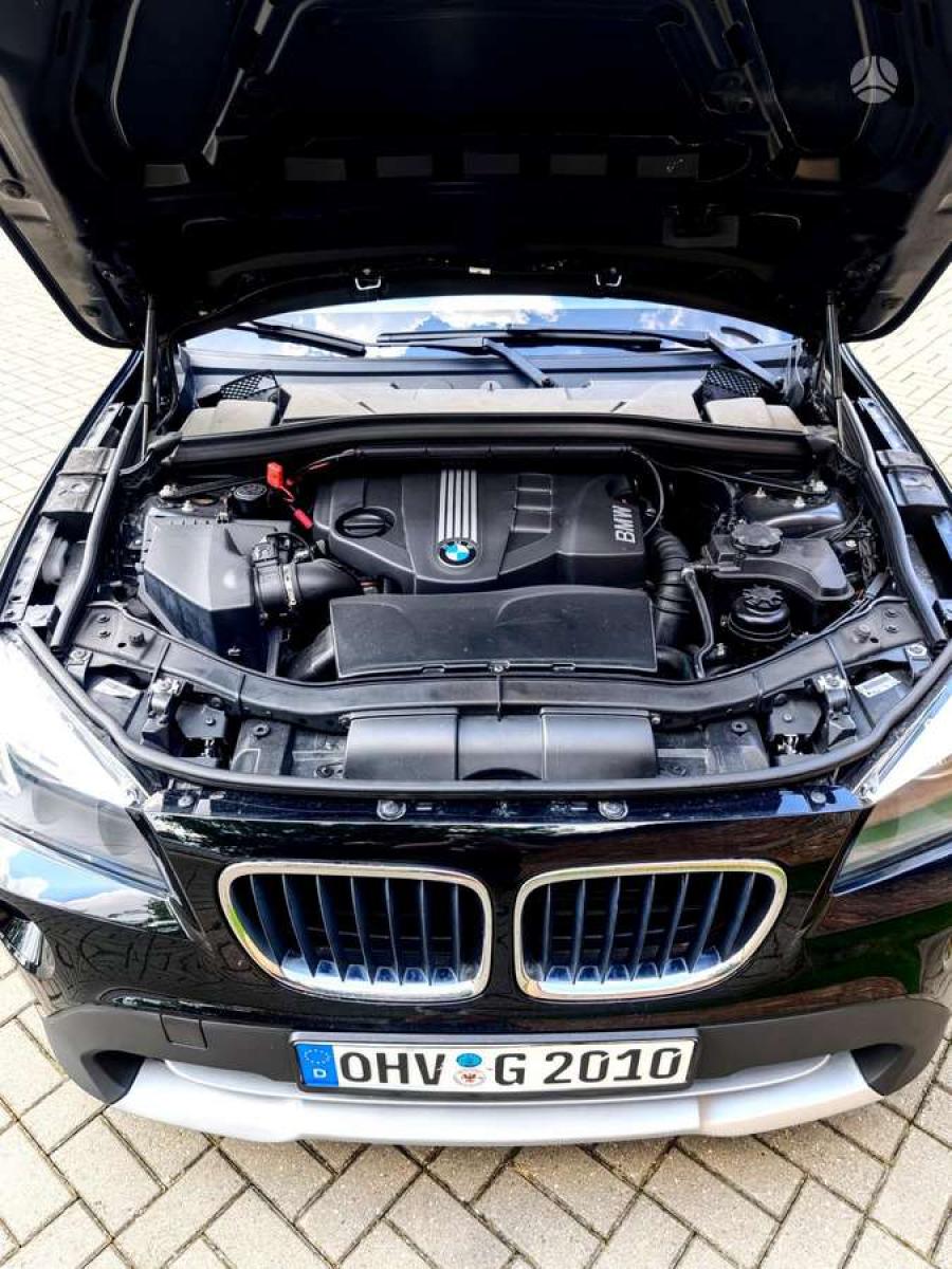 Black BMW X1 2012 in Kedainiai, with an engine capacity of 2.00 L and mileage of 191 thousand km for 7299 €, photo 43 on AUTOMOTO.COM.LV