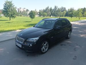 Black BMW X1 2012 in Telschi, with an engine capacity of 2.00 L and mileage of 243 thousand km for 7700 €, photo 12 on AUTOMOTO.COM.LV