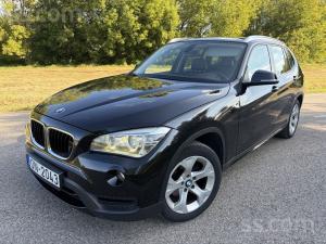Black BMW X1 2012 in Daugavpils, with an engine capacity of 2.00 L and mileage of 218 thousand km for 8200 €, photo  on AUTOMOTO.COM.LV