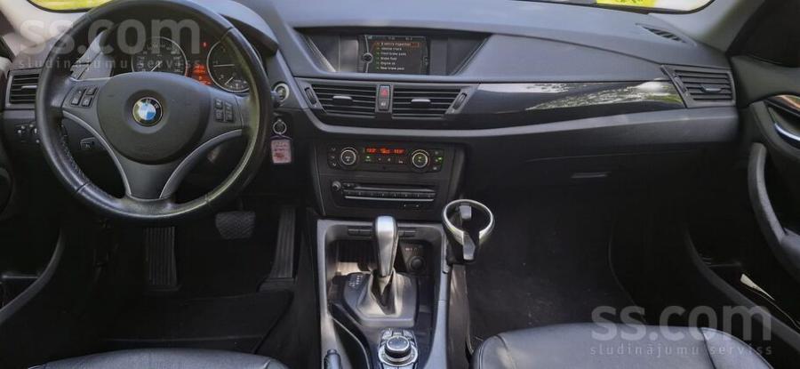Black BMW X1 2012 in Jelgava, with an engine capacity of 2.00 L and mileage of 250 thousand km for 7500 €, photo 14 on AUTOMOTO.COM.LV