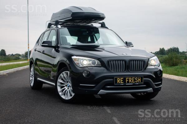 Черный БМВ Х1 2012 в Елгава, объемом двигателя 2.00 л и пробегом 252 тыс. км за 9200 €, фото 1 на AUTOMOTO.COM.LV