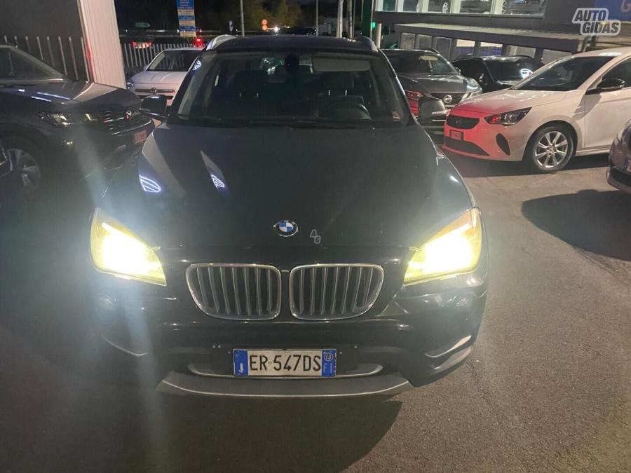 Black BMW X1 2013 in Panevezys, with an engine capacity of 2.00 L and mileage of 295 thousand km for 7199 €, photo 1 on AUTOMOTO.COM.LV