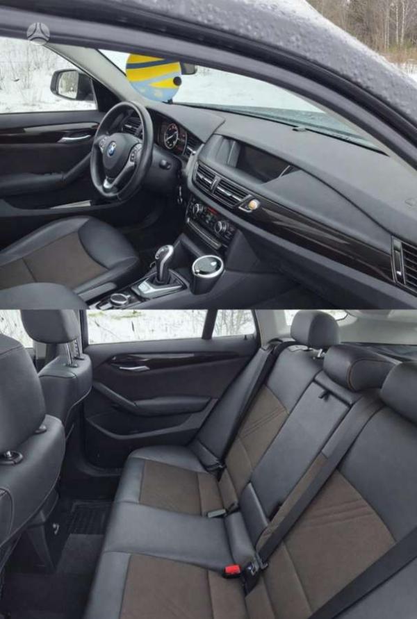Melns BMW X1 2013 Viļņa, ar dzinēja tilpumu 2.00 L un nobraukumu 268 tūkst. km par 10500 €, foto 15 vietnē AUTOMOTO.COM.LV