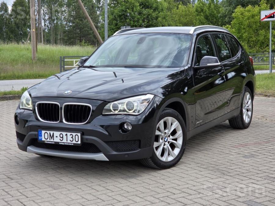 Black BMW X1 2013 in Kuldiga, with an engine capacity of 2.00 L and mileage of 257 thousand km for 7300 €, photo 1 on AUTOMOTO.COM.LV