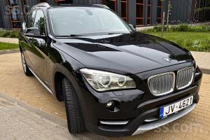 Black BMW X1 2013 in Riga, with an engine capacity of 1.90 L and mileage of 75 thousand km for 15000 €, photo 5 on AUTOMOTO.COM.LV