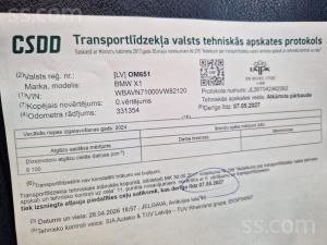 Черный БМВ Х1 2013 в Елгава, объемом двигателя 2.00 л и пробегом 331 тыс. км за 8000 €, фото 21 на AUTOMOTO.COM.LV