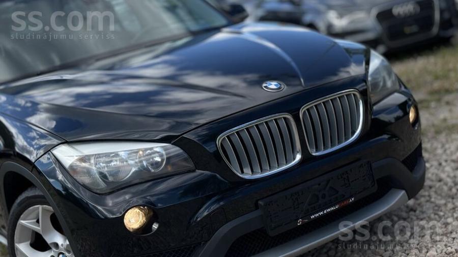 Melns BMW X1 2013 Jelgava, ar dzinēja tilpumu 2.00 L un nobraukumu 335 tūkst. km par 6990 €, foto 6 vietnē AUTOMOTO.COM.LV
