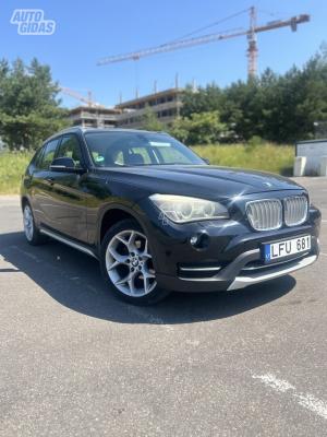Black BMW X1 2013 in Vilnius, with an engine capacity of 2.00 L and mileage of 268 thousand km for 9500 €, photo  on AUTOMOTO.COM.LV