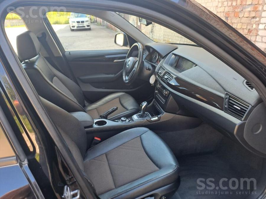 Melns BMW X1 2013 Daugavpils, ar dzinēja tilpumu 2.00 L un nobraukumu 185 tūkst. km par 9150 €, foto 7 vietnē AUTOMOTO.COM.LV