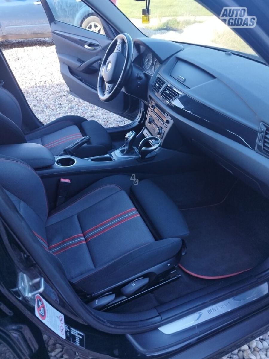 Melns BMW X1 2013 Druskininkai, ar dzinēja tilpumu 2.00 L un nobraukumu 232 tūkst. km par 7550 €, foto 9 vietnē AUTOMOTO.COM.LV
