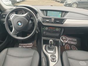 Black BMW X1 2013 in Kaunas, with an engine capacity of 2.00 L and mileage of 190 thousand km for 8250 €, photo 12 on AUTOMOTO.COM.LV