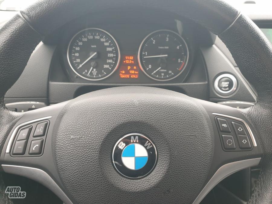 Black BMW X1 2013 in Kaunas, with an engine capacity of 2.00 L and mileage of 190 thousand km for 8250 €, photo 17 on AUTOMOTO.COM.LV