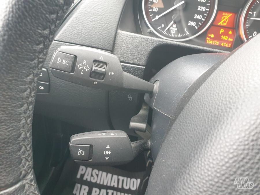 Black BMW X1 2013 in Kaunas, with an engine capacity of 2.00 L and mileage of 190 thousand km for 8250 €, photo 19 on AUTOMOTO.COM.LV