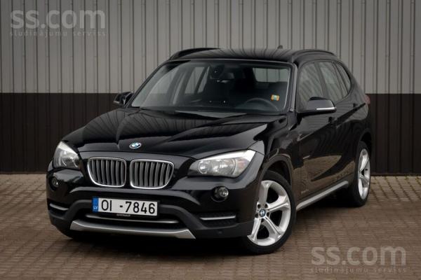 Black BMW X1 2014 in Talsi, with an engine capacity of 2.00 L and mileage of 255 thousand km for 11490 €, photo 3 on AUTOMOTO.COM.LV