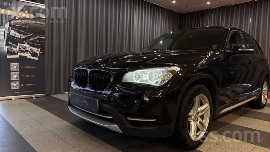 Melns BMW X1 2014 Rīga, ar dzinēja tilpumu 2.00 L un nobraukumu 269 tūkst. km par 10990 €, foto 24 vietnē AUTOMOTO.COM.LV